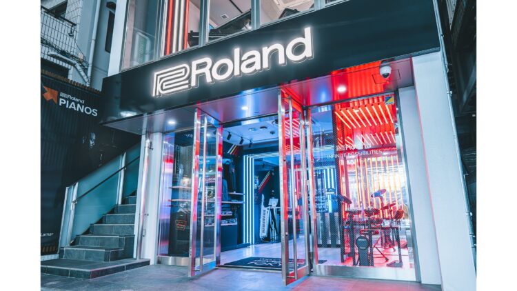 Roland Store Tokyo in Harajuku Marks Roland’s First Company-Operated ...