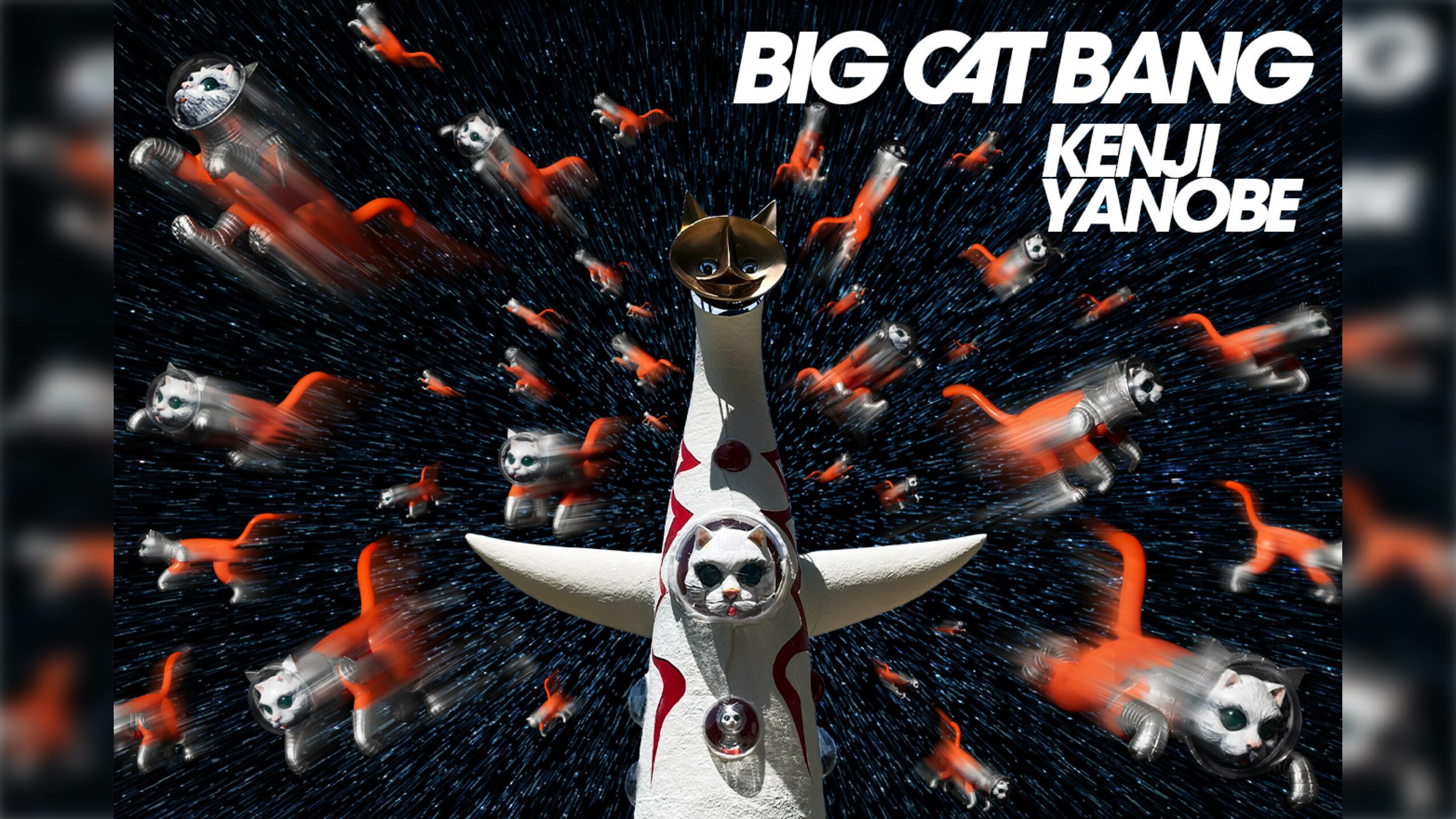 Kenji Yanobe’s Massive Art Installation with Cosmic Cats Takes Flight in GINZA SIX Atrium ｜ NiEW ...