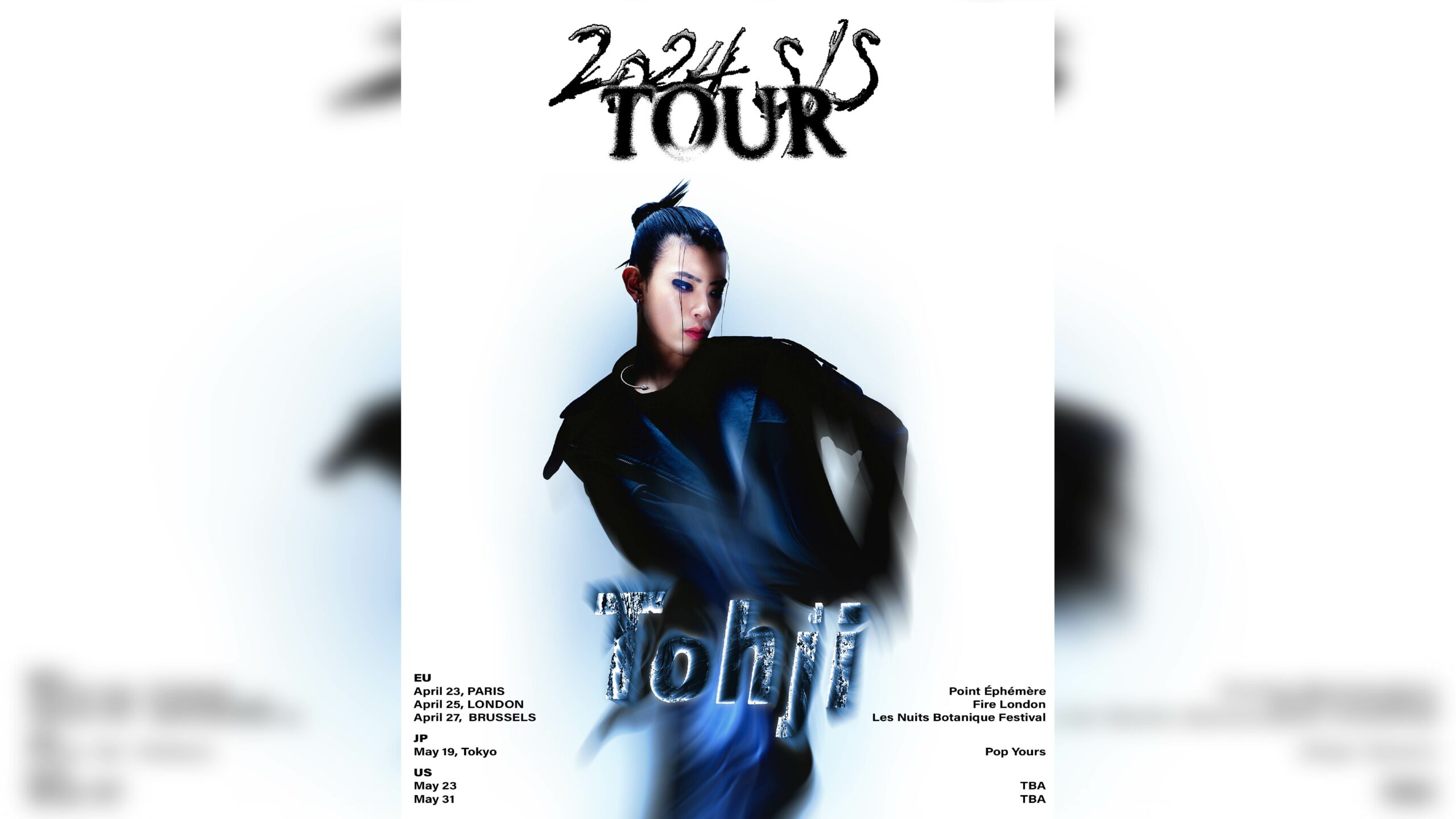 Tohjiがヨーロッパ、アメリカの5都市を巡るツアー『2024 S/S TOUR』開催 ｜ カルチャーメディアNiEW（ニュー）
