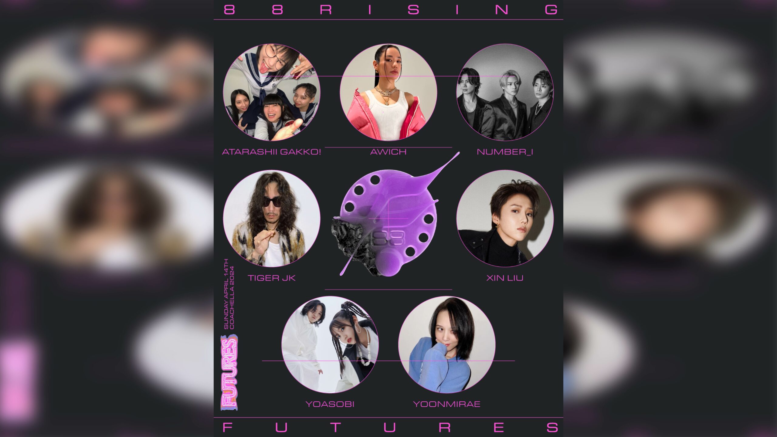 Coachella’s 88rising Stage Lineup Features Awich, Number_i, and 8 More ...